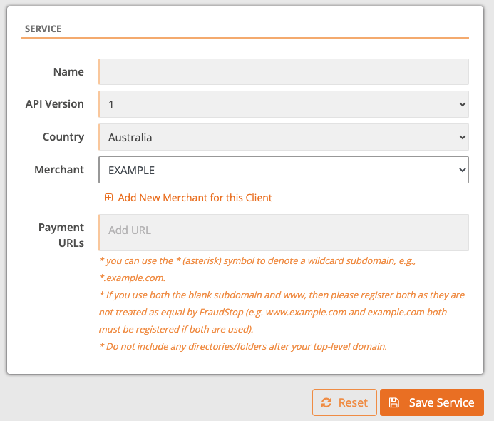 Create Merchants & Services - Empello Documentation